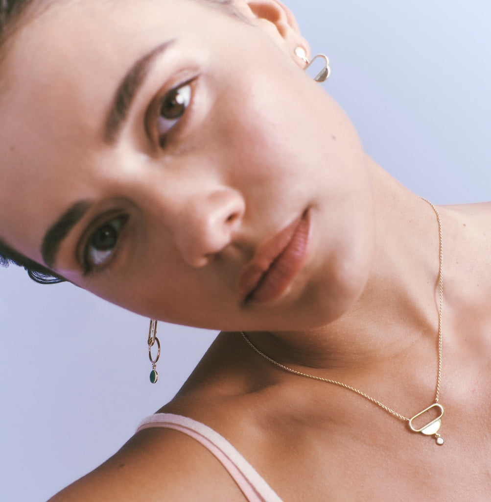 9CT YELLOW GOLD HALF MOON OTTO PENDANT| JAN LOGAN FINE JEWELLERY – Jan ...