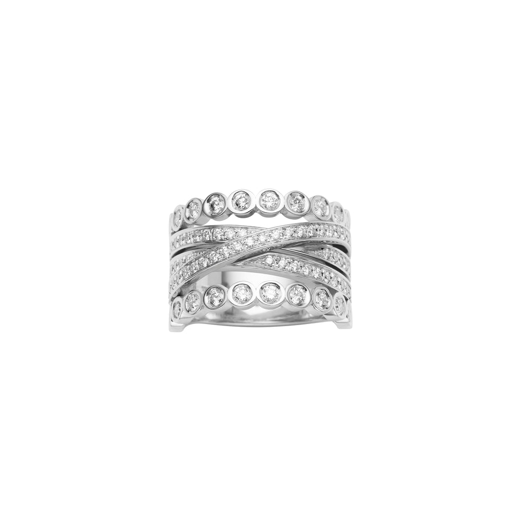 18CT DIAMOND BEBE RING – Jan Logan