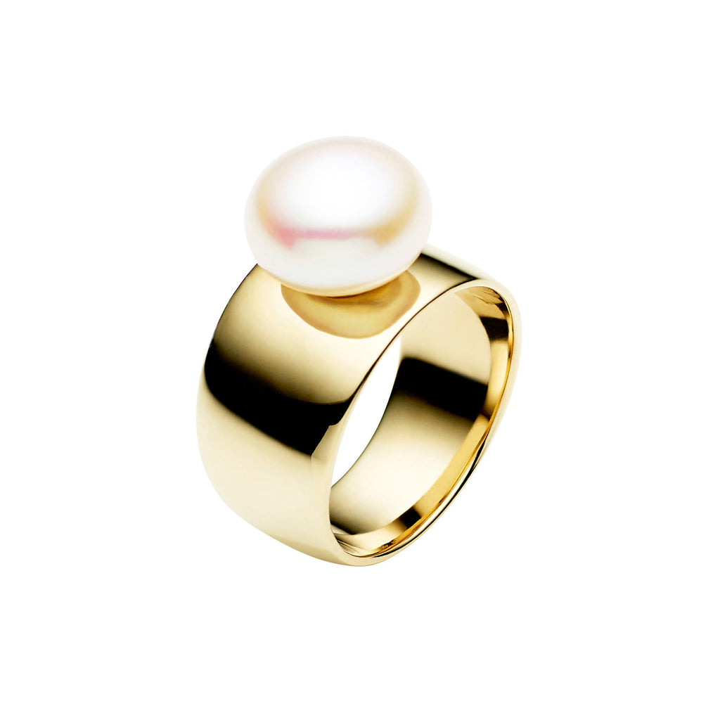 9CT PEARL MAGGIE RING |Jan Logan Fine Jewellery